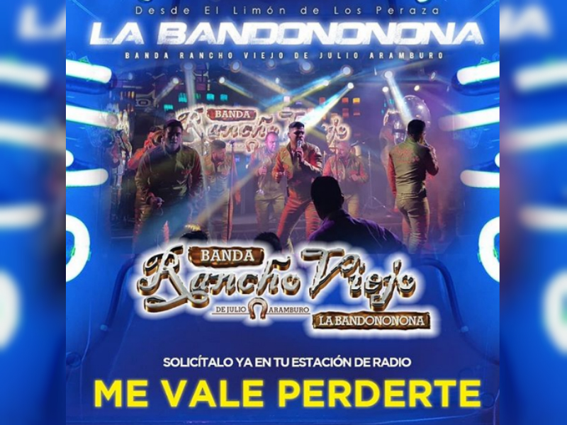 La nueva canción de Rancho Viejo se llama "Me Vale Perderte" - Radio ...