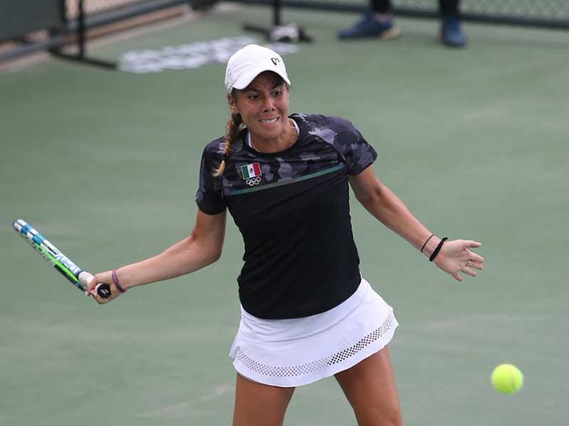 Giuliana Olmos, tenista mexicana que consigue bronce en ...
